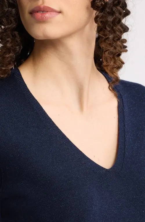 Kobi Halperin Vinny V-neck Sweater - Navy