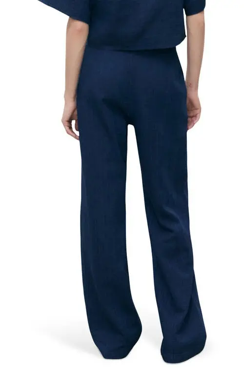 Mango High Waist Wide Leg Jeans