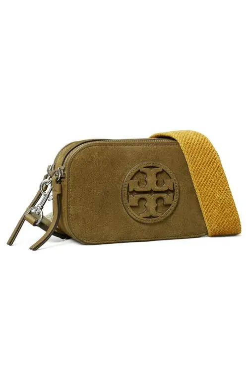 Tory Burch Mini Miller Suede Crossbody Bag