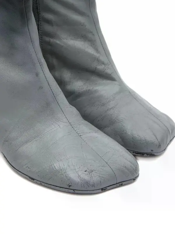 MAISON MARGIELA Leather Ankle Boots