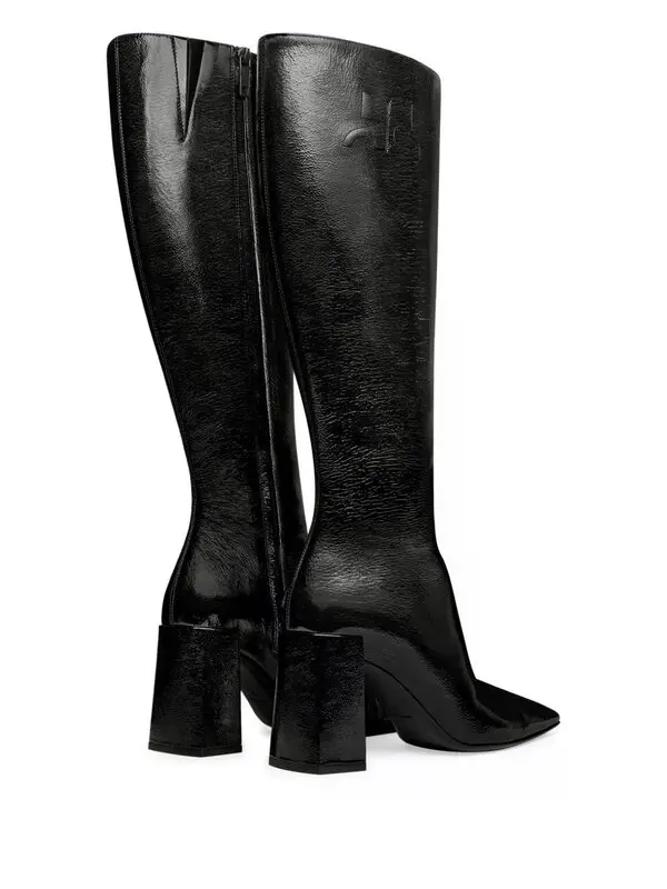 COURREGES Block-heeled Knee-high Boots