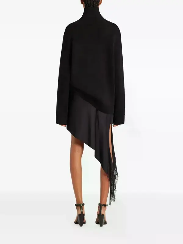 COURREGES Zip-detail Turtleneck Sweater