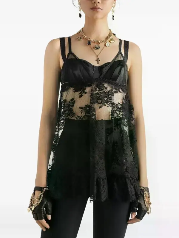 Dolce & Gabbana Lace Cami Top