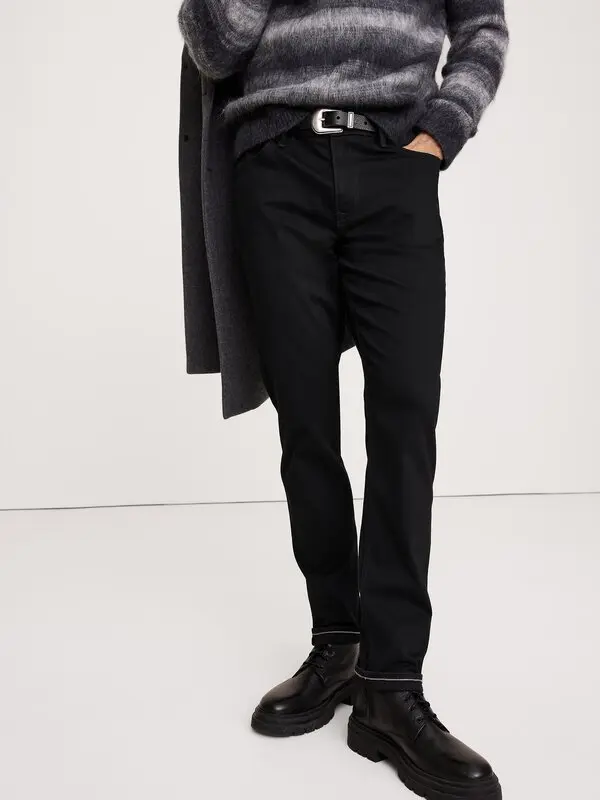 Banana Republic Skinny Traveler Pant 2.0 - Black