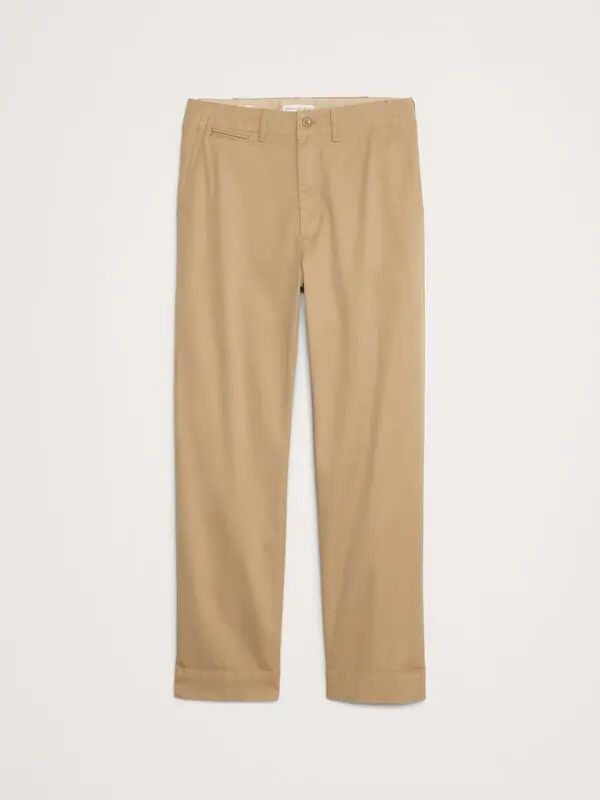 Banana Republic Relaxed Stretch Chino - Khaki Beige