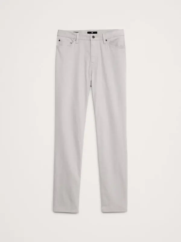 Banana Republic Straight Traveler Pant - Light Gray