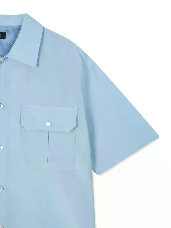 STUDIO TOMBOY Drawstring Cotton-blend Shirt