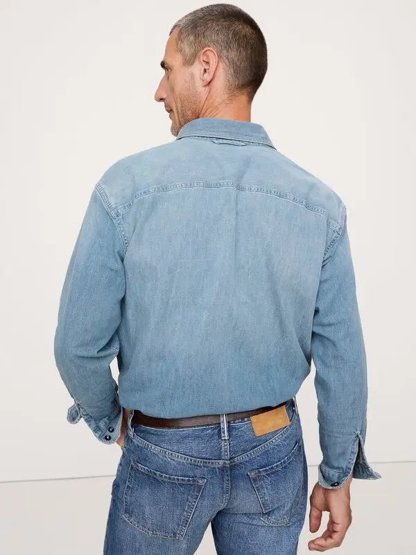 Banana Republic Relaxed-fit Denim Shirt