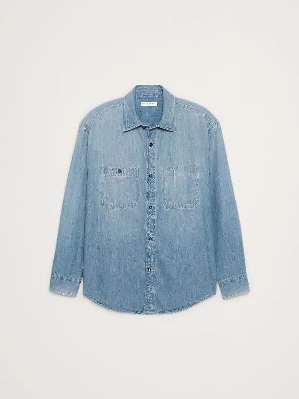 Banana Republic Relaxed-fit Denim Shirt