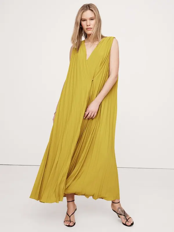 banana republic gold maxi dress Amira Black & Rose Gold Luxe Sequin Emebllished Hourglass Illusion Max –  Nazz Collection main image 0