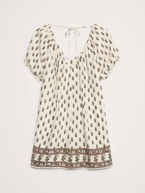 Banana Republic Viscose-linen Mini Dress