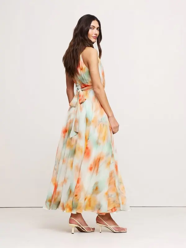 Banana Republic Chiffon Maxi Dress
