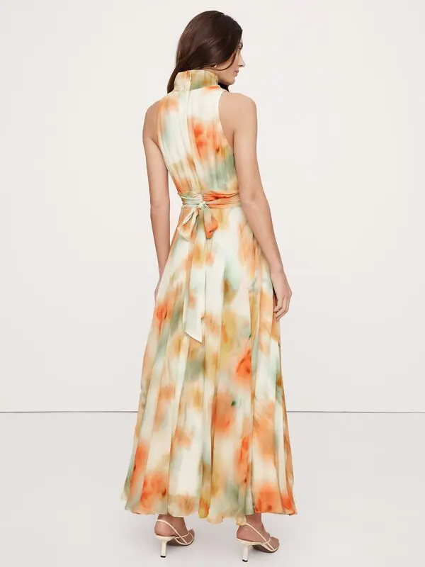 Banana Republic Chiffon Maxi Dress