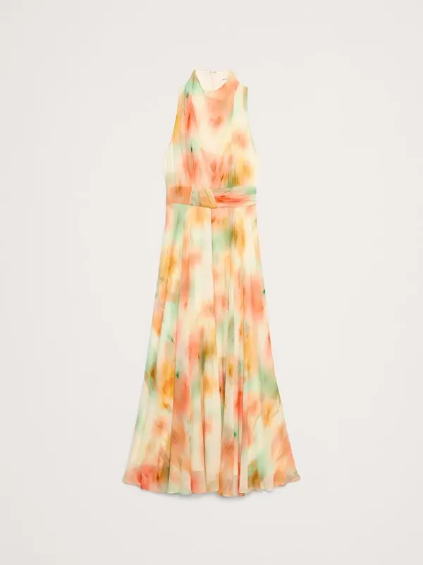 Banana Republic Chiffon Maxi Dress