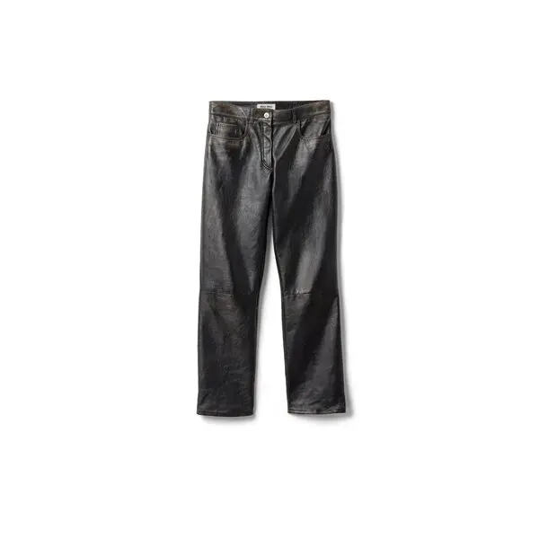 Miu Miu Nappa Leather Pants