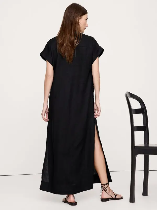 linen abaya dress Aya Linen Abaya