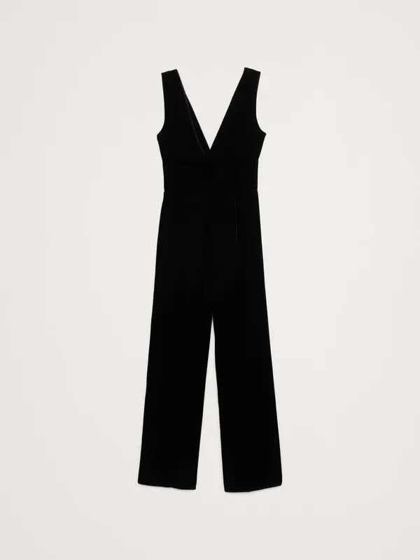 Banana Republic Velvet Jumpsuit