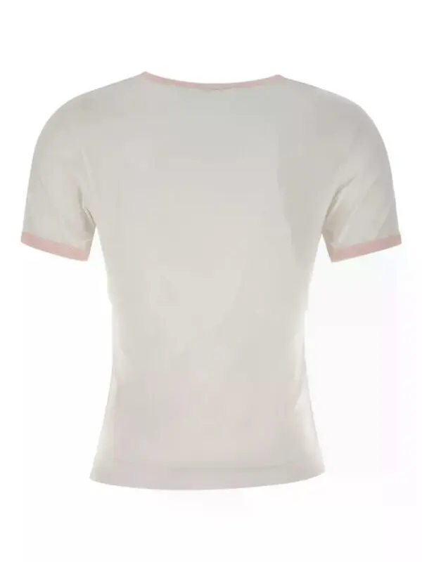 Casablanca Printed Ringer T-shirt