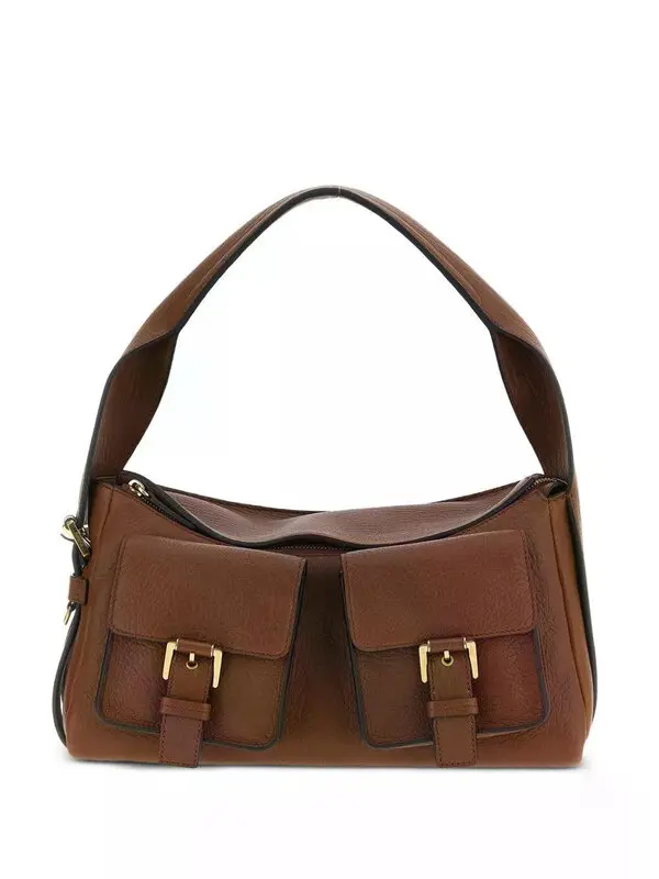 Mulberry Maggie Leather Shoulder Bag - Brown