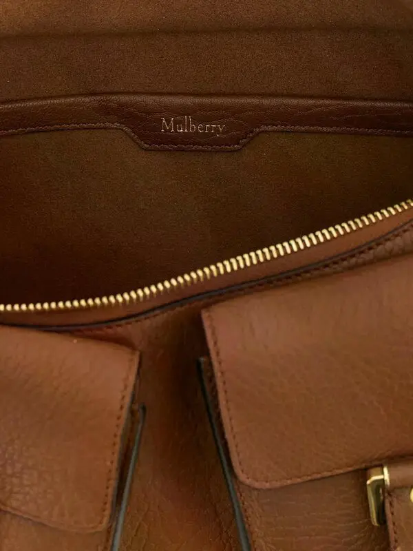 Mulberry Maggie Leather Shoulder Bag - Brown