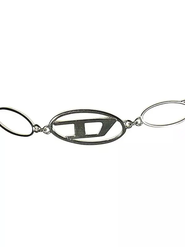 DIESEL® Logo-plaque Side-ring Bikini Bottom - Red