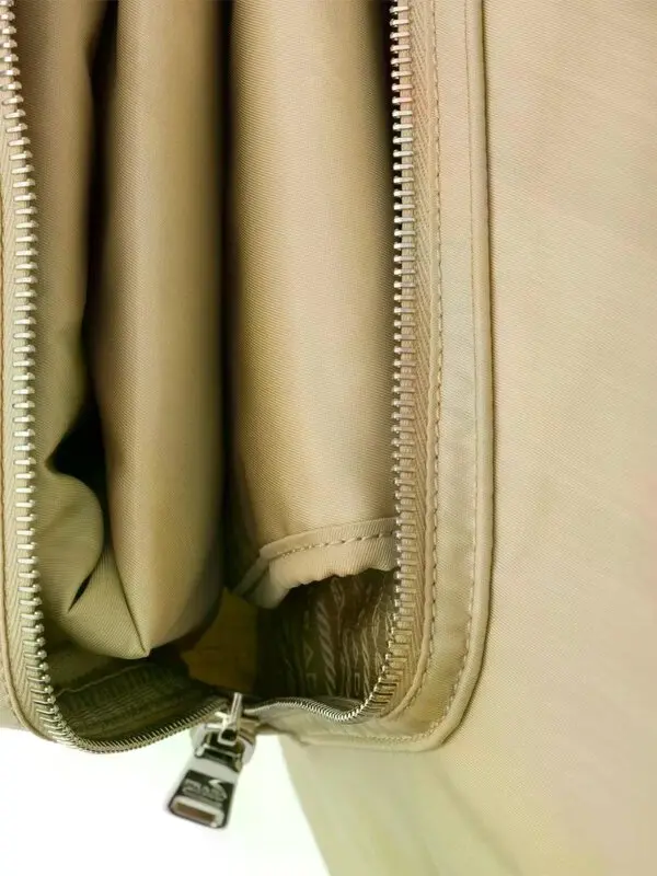 Prada Re-nylon Baby-bottle Tote Bag - Neutrals