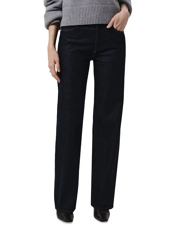 Citizens Of Humanity Annina High Rise Straight Leg Jeans - Juno