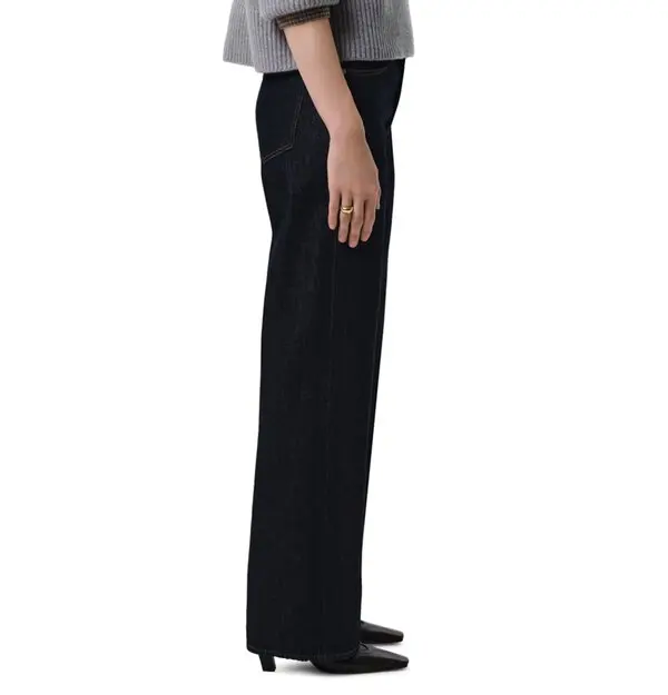 Citizens Of Humanity Annina High Rise Straight Leg Jeans - Juno