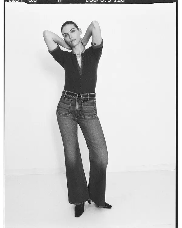 Citizens Of Humanity Kimberly Patch Pocket High-rise Flare Leg Jeans