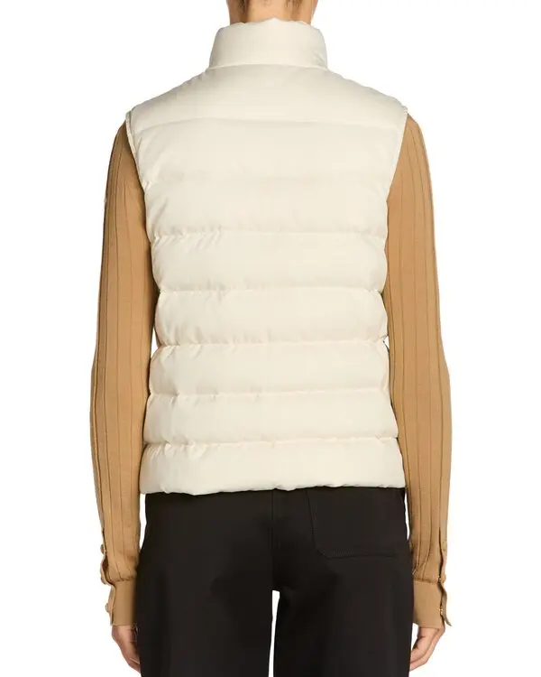 Moncler Besset Puffer Vest - Ivory