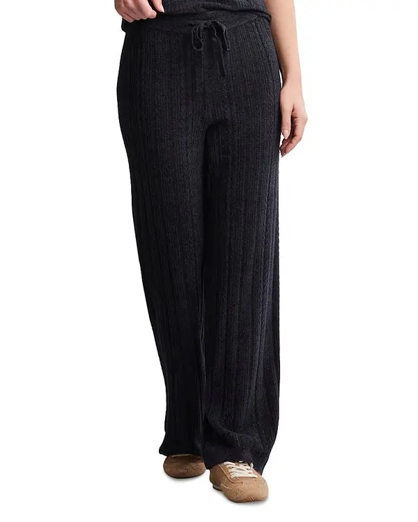 Barefoot Dreams Cozychic Ultra Lite Cable Knit Ankle Pants