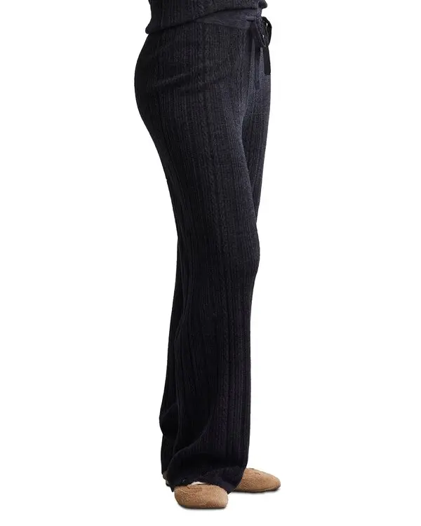 Barefoot Dreams Cozychic Ultra Lite Cable Knit Ankle Pants