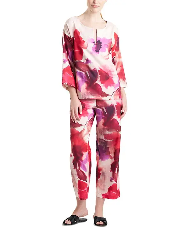 Natori Mizuki Pajama Set - Red