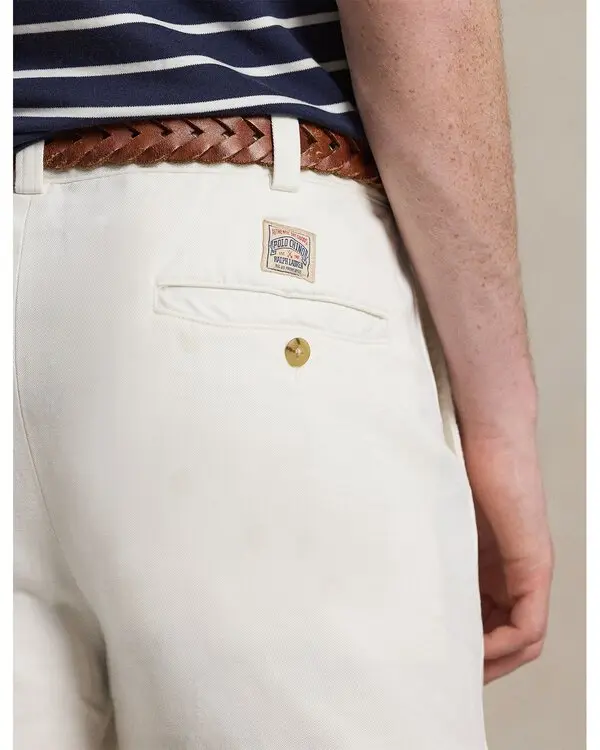 Polo Ralph Lauren Salinger Straight Fit Chino Shorts - White