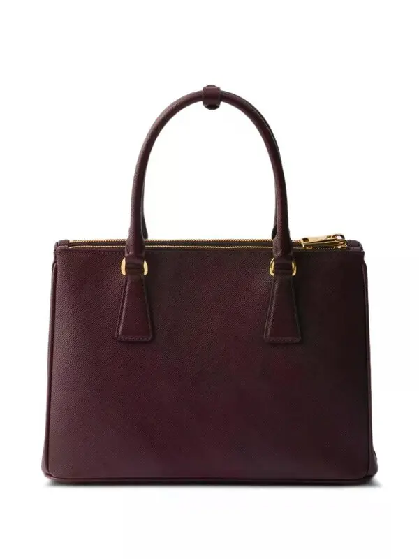 Prada Saffiano Leather Tote Bag - Red