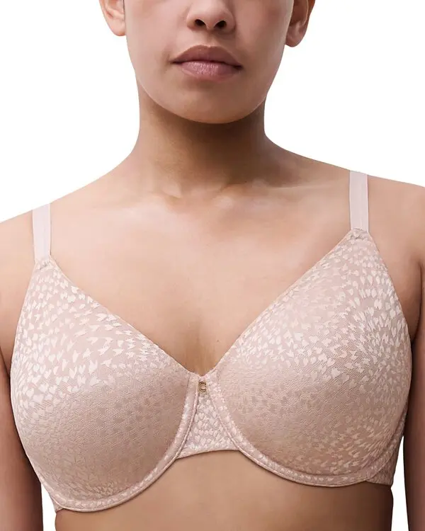 Chantelle Magique Seamless Unlined Minimizer Bra - Rose