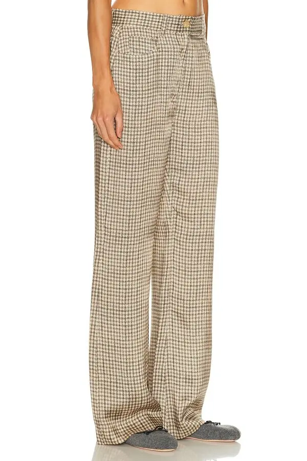 Acne Studios Poltana Fluid Check Pants