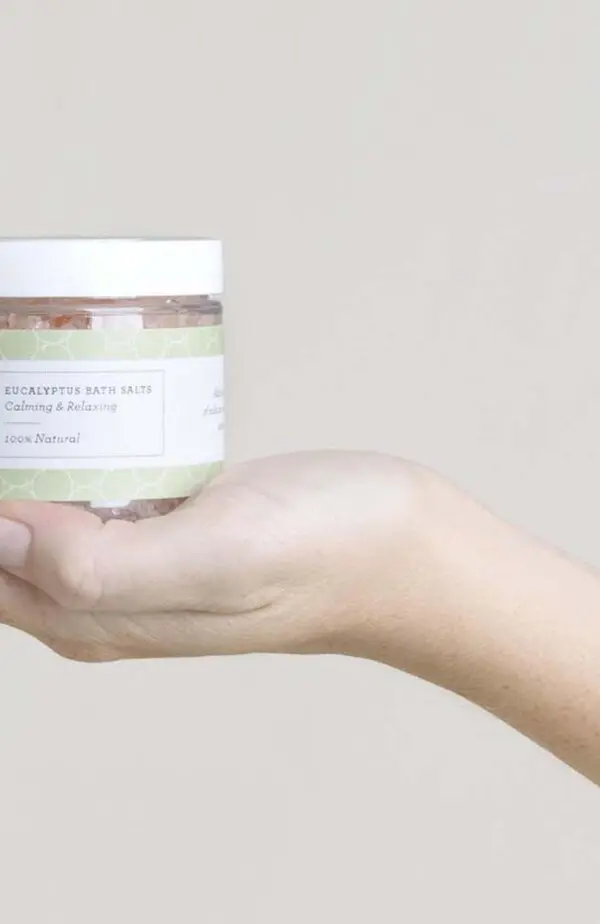 LIZUSH Natural Bath Salt - Eucalyptus