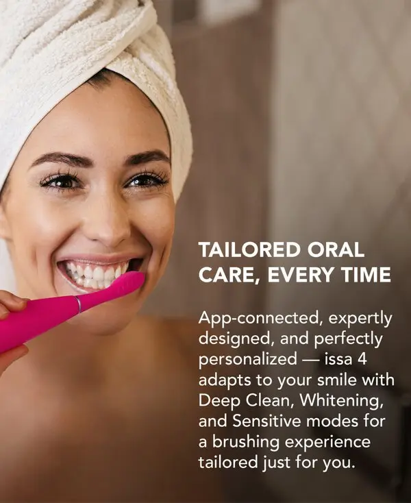 Foreo Issa 4 Electric Toothbrush - Fuchsia
