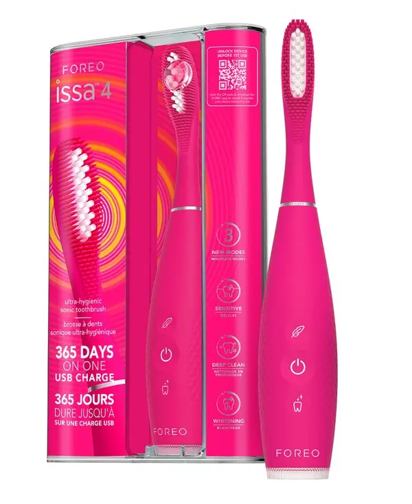 Foreo Issa 4 Electric Toothbrush - Fuchsia