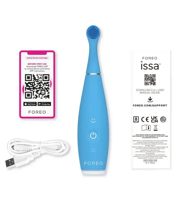 Foreo Issa 4 Electric Toothbrush - Bubble Blue