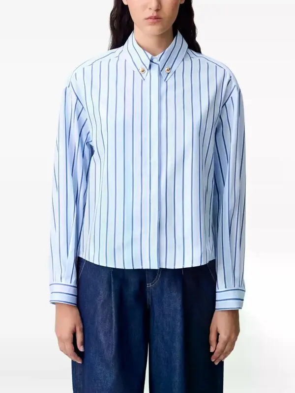 Claudie Pierlot Oversized Striped Shirt