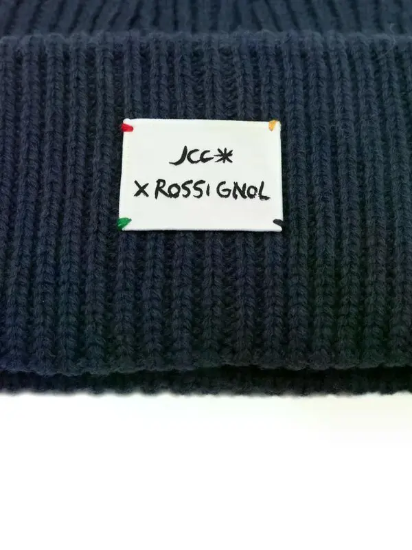 Rossignol X Jcc Stellar Ribbed-knit Beanie - Blue