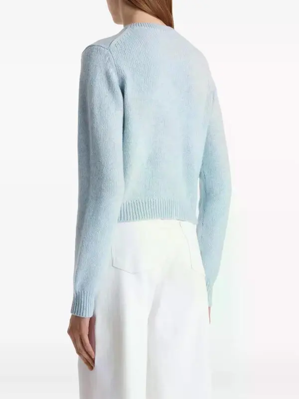 Khaite Everheart Button-front Cashmere Cardigan - Blue