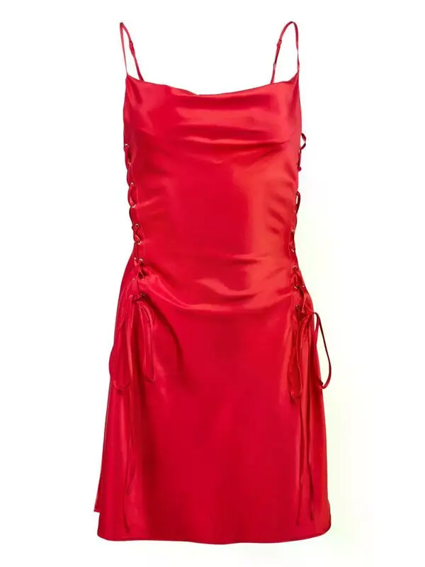 FLEUR DU MAL Ella Mini Dress - Red