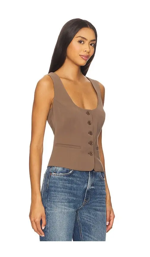 Bardot Azilia Button Through Top