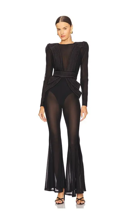 ZHIVAGO Empty Streets Jumpsuit - Black