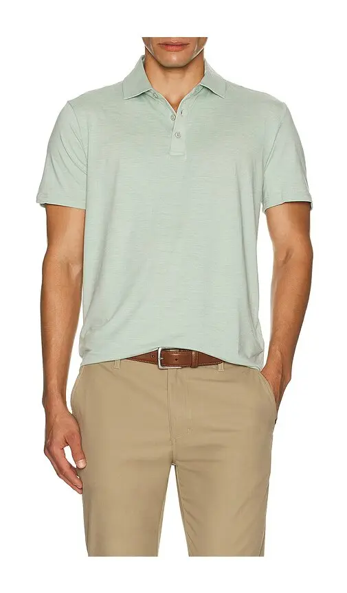 VINTAGE SUMMER Performance Polo In Mint