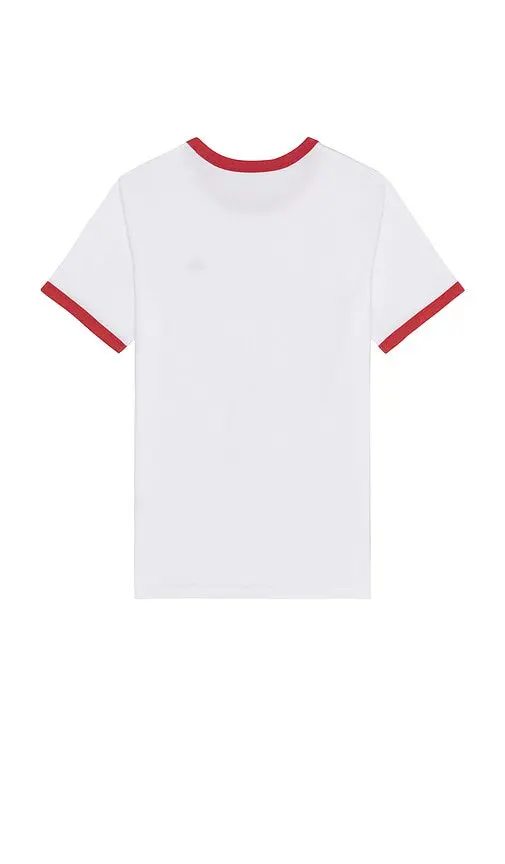 LEVI'S Retro Ringer Tee In White