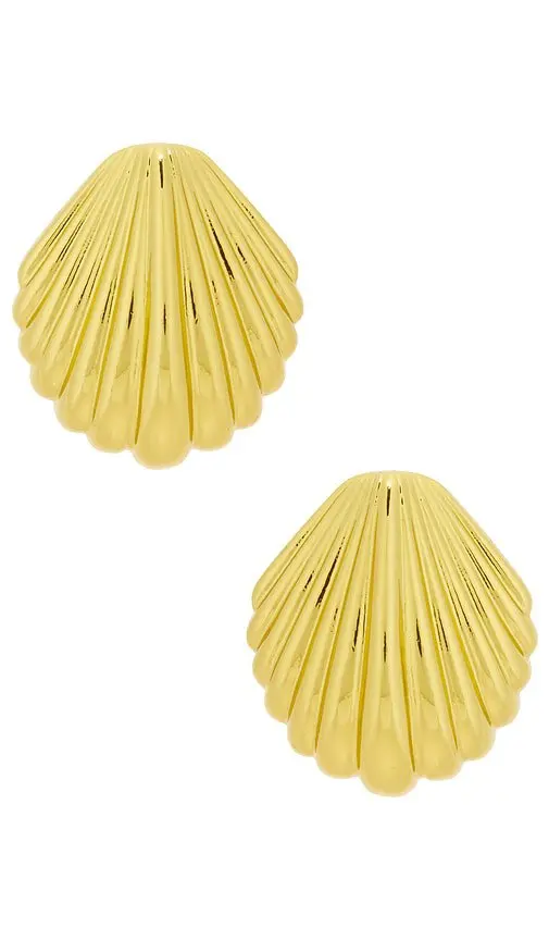 Anni Lu Ocean Treasure Earrings - Gold